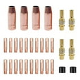 Mig 30-Pack MB15 15AK Welding Accessory Kit, Welding Tips 0.035inch,Gas ...