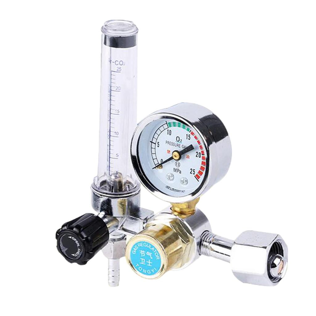 Mig/Tig Regulator, CO2 Argon Pressure Reducer Gauge Weld - - Walmart.com
