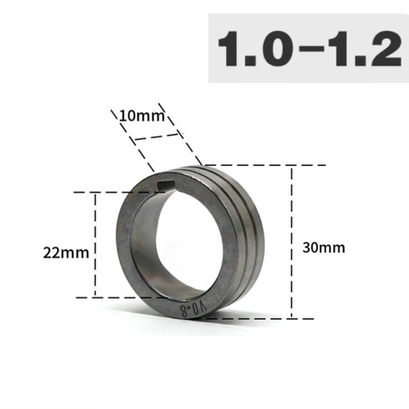 Mig Welder Drive Roller 1Pcs Stainless Steel Wire Feed Wheel Efficient ...