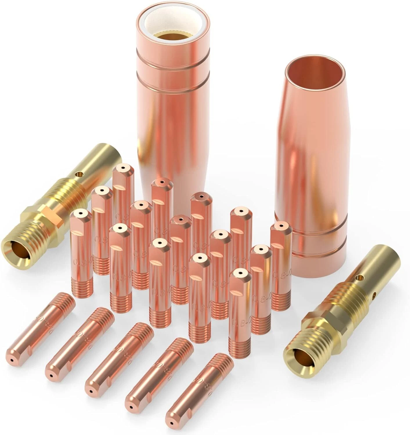 Mig Welding Gun Kit .030" Tip-Nozzle-Diffuser For Lincoln Magnum 100L ...