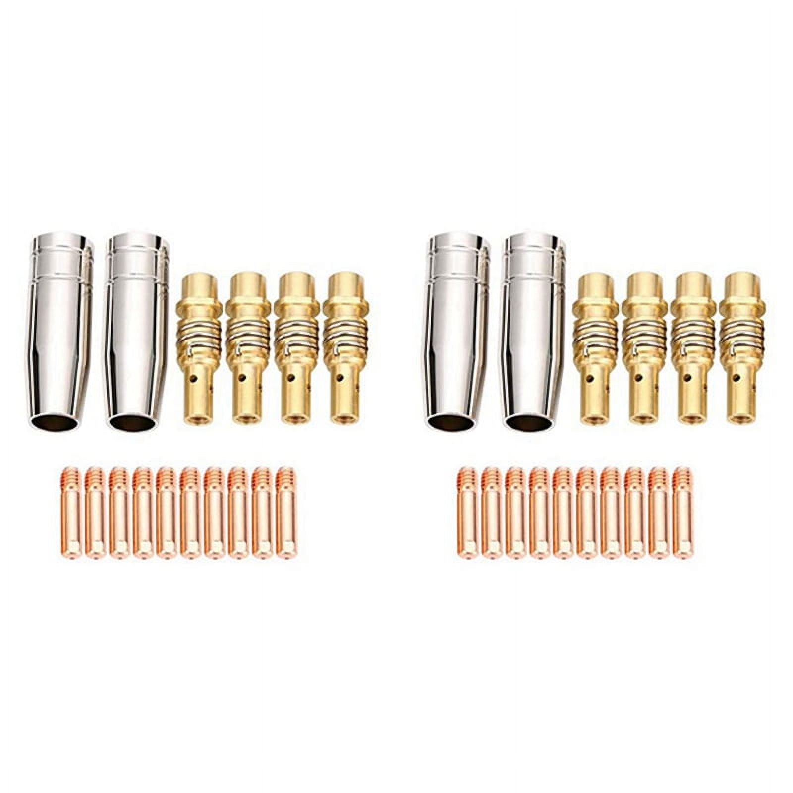 Mig Welding Nozzles for Welding Machine 32 Pcs Tips for Mig Welding ...