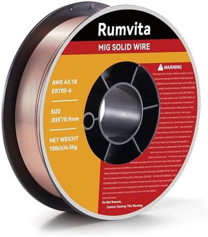 Mig Welding Wire - ER70S-6 .035"(0.9 mm)- 10 Pound Spool - Mild Steel ...
