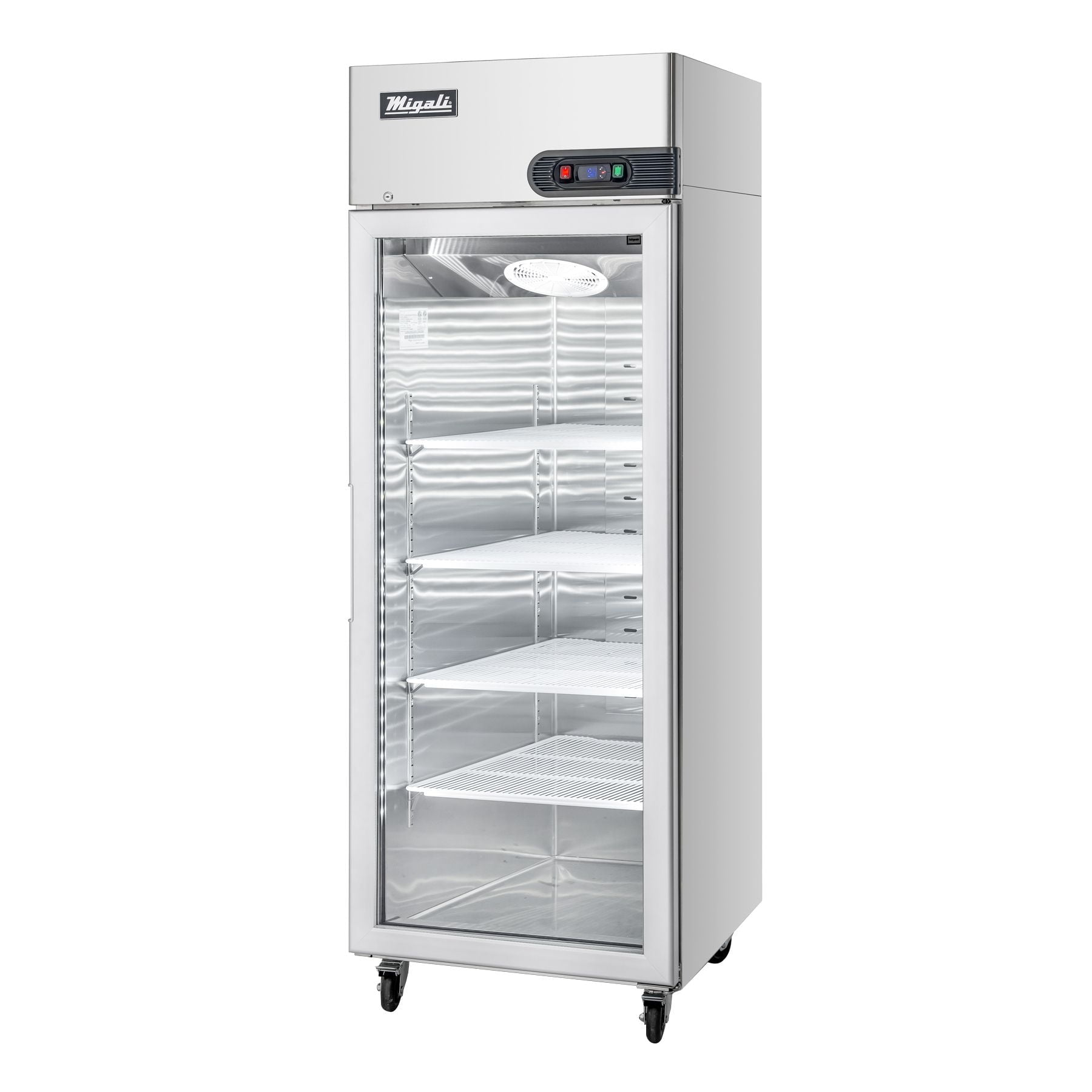 Migali 1 Door Glass Reach-In Freezer C-1FG-HC - Walmart.com