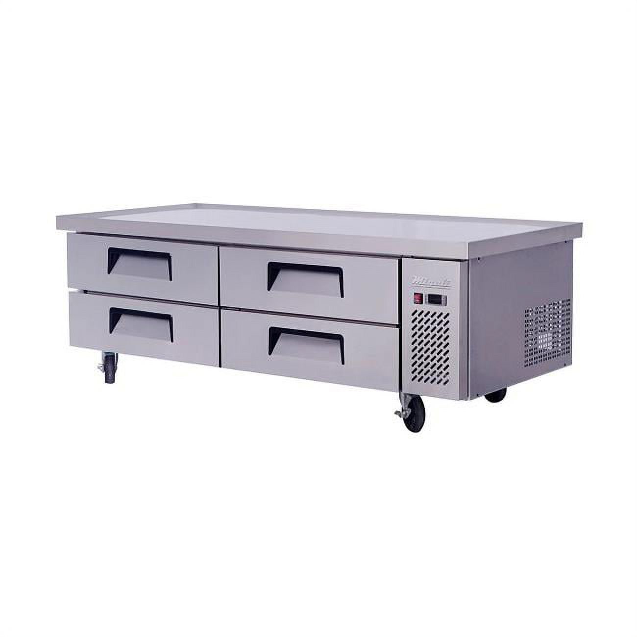 Migali 76 in. 15 cu. ft. Competitor Series Refrigerated Equipment Stand ...