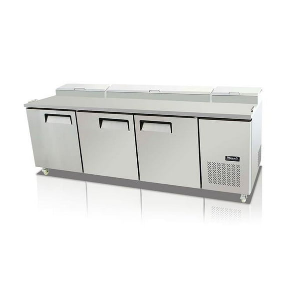 Migali C-PP93-HC 93 in. Pizza Preparation Table - Walmart.com