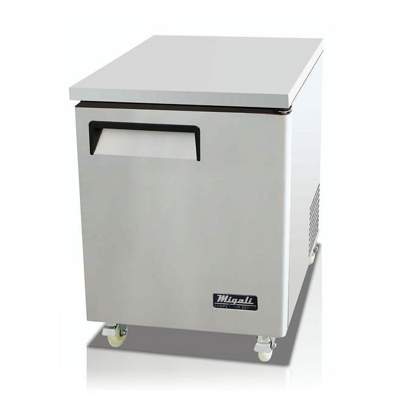 Migali C-U27F-HC 27.5 in. 6.5 cu. ft. Competitor Series Undercounter ...