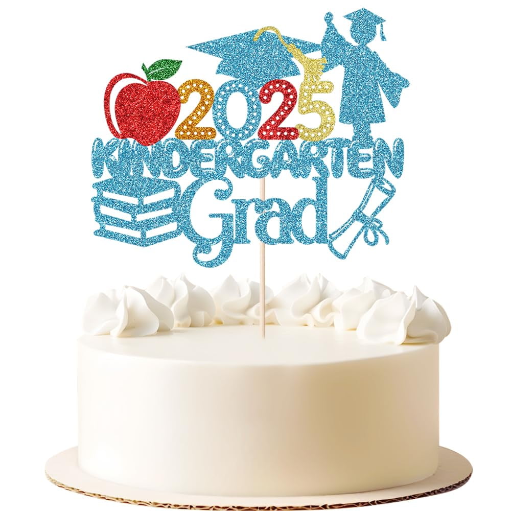 Migeaks 2025 KindergartenTRDN Grad Cake Topper, Kindergarten Graduation ...