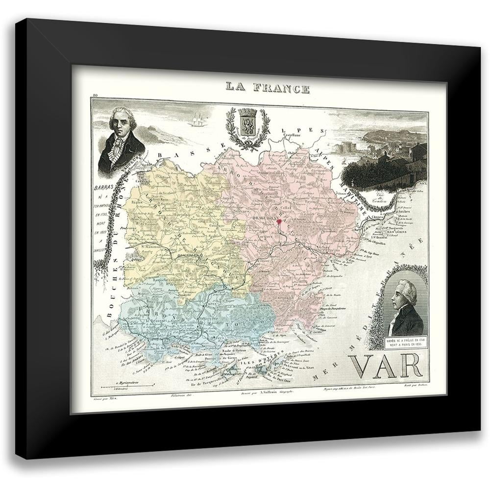 Migeon 17x15 Black Modern Framed Museum Art Print Titled - Var ...
