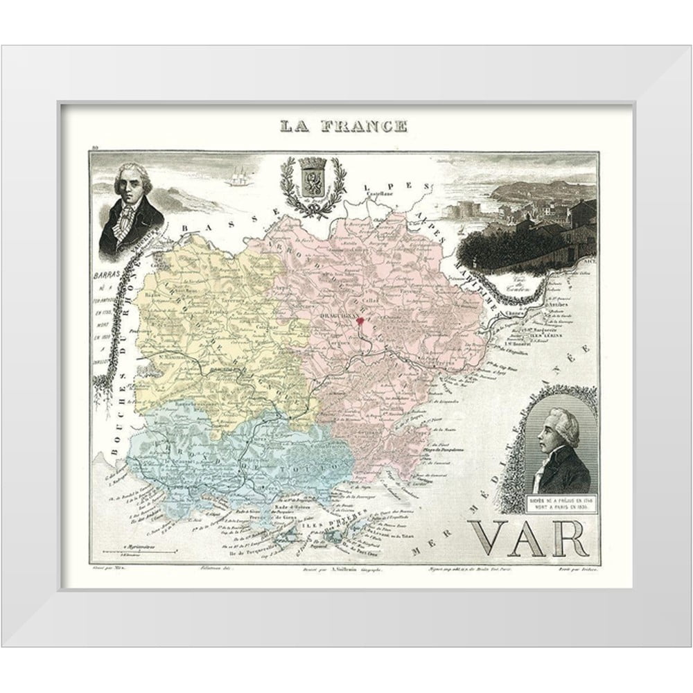 Migeon 17x15 White Modern Wood Framed Museum Art Print Titled - Var ...