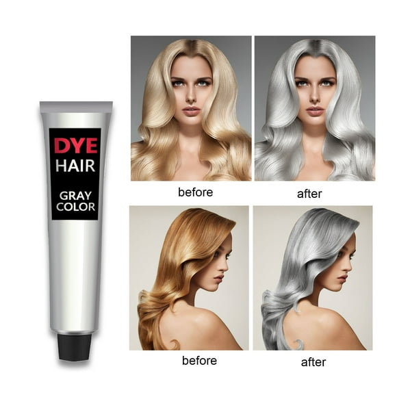 Semi Permanent Gray Hair Dye