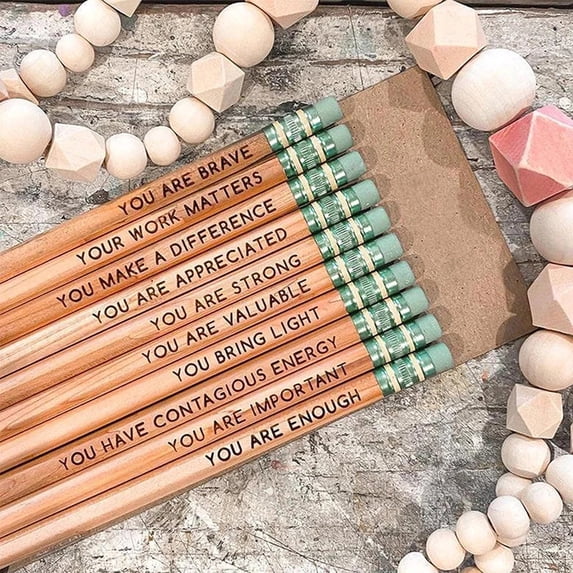 Mightlink 10Pcs Pencil Set Wood Pencils for Student Gifts - Walmart.com