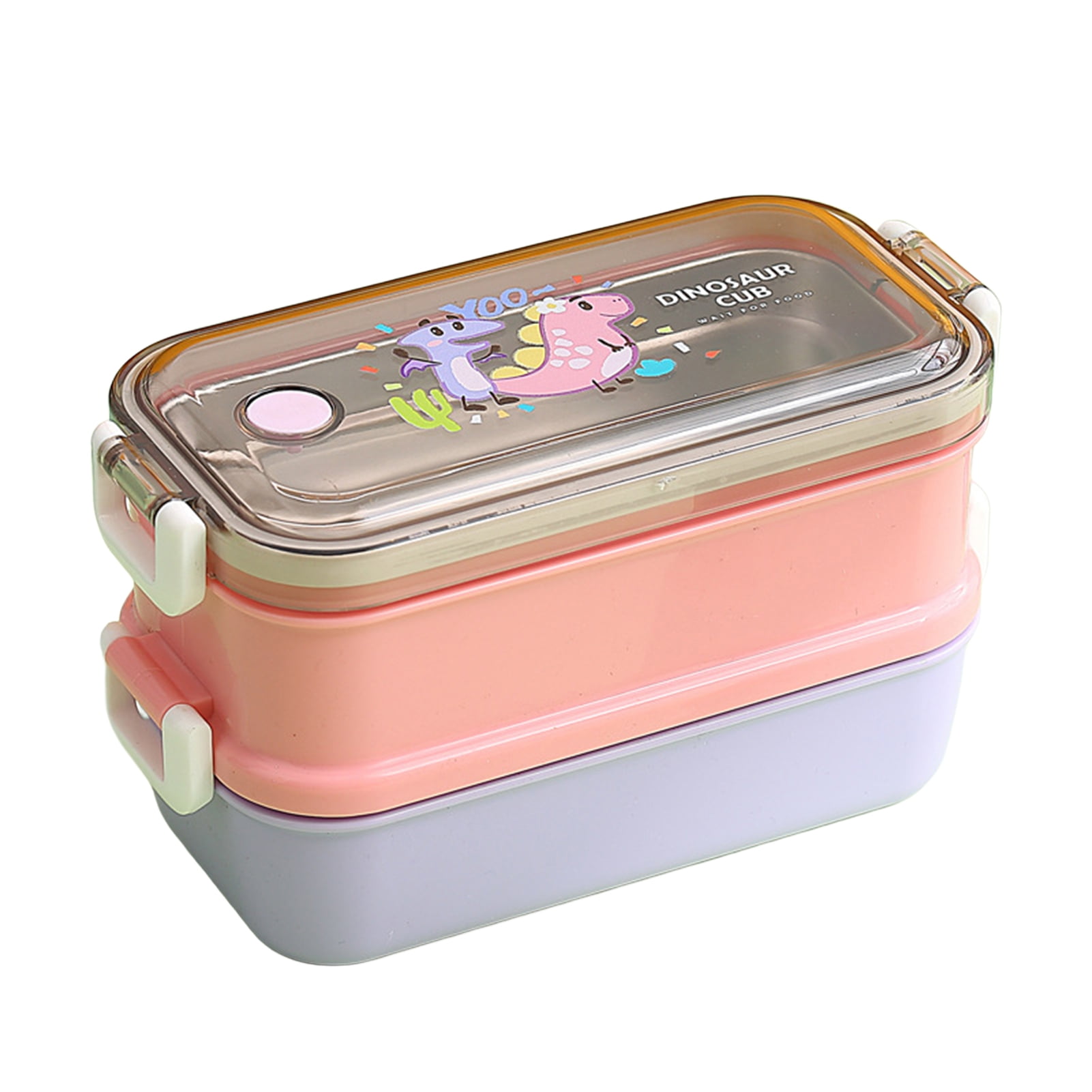 Mightlink 350/700ml 304 Stainless Steel Lunch Box 1/2 Layers Sealed ...