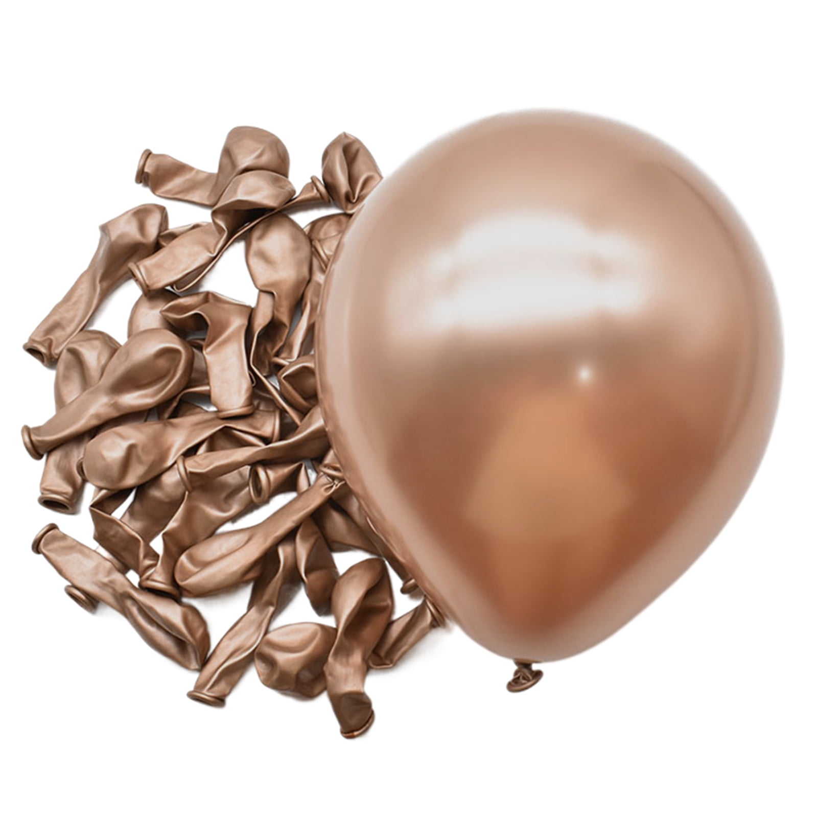 Mightlink 50Pcs 5 Inches Metallic Balloon Shiny Multi-colors Thicker ...