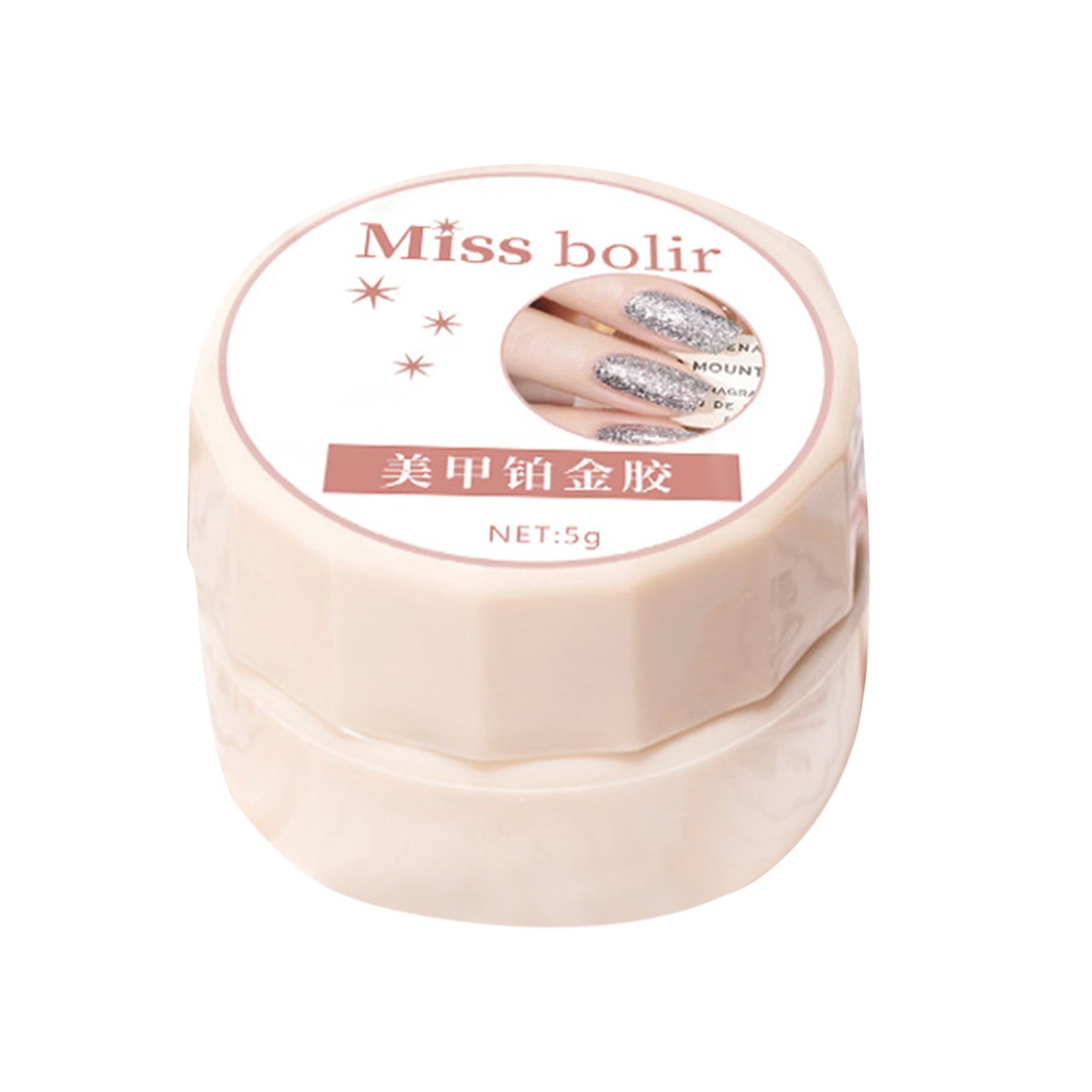 Mightlink 5ml Sequin Nail Polish High Density Outlining Lines Fine ...