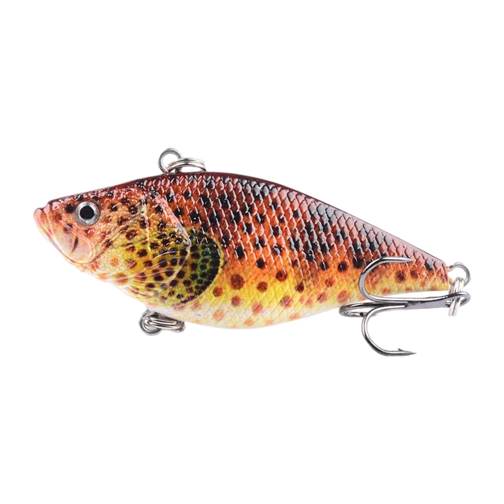 Mightlink 6.6cm/11.5g Fishing Lure 3D Simulated Fisheye Realistic Shape ...