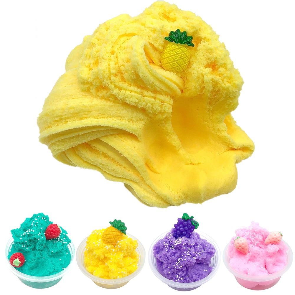 Mightlink 60ml Fruit Kids Slime Toy Stress Relief Plasticine Scented ...
