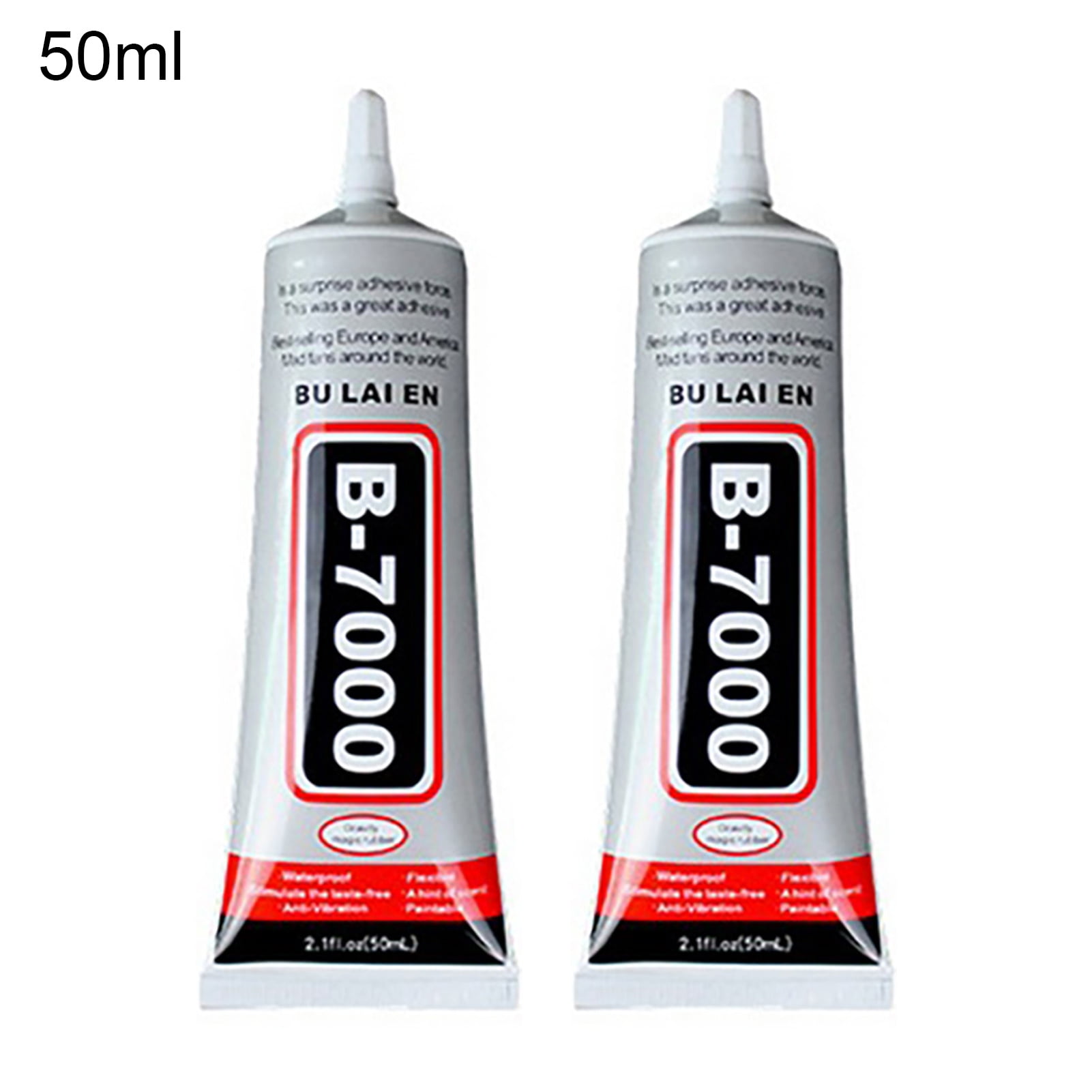 B7000 2Pcs Quick Set Multi-purpose Glue, Strong Adhesive, Waterproof ...
