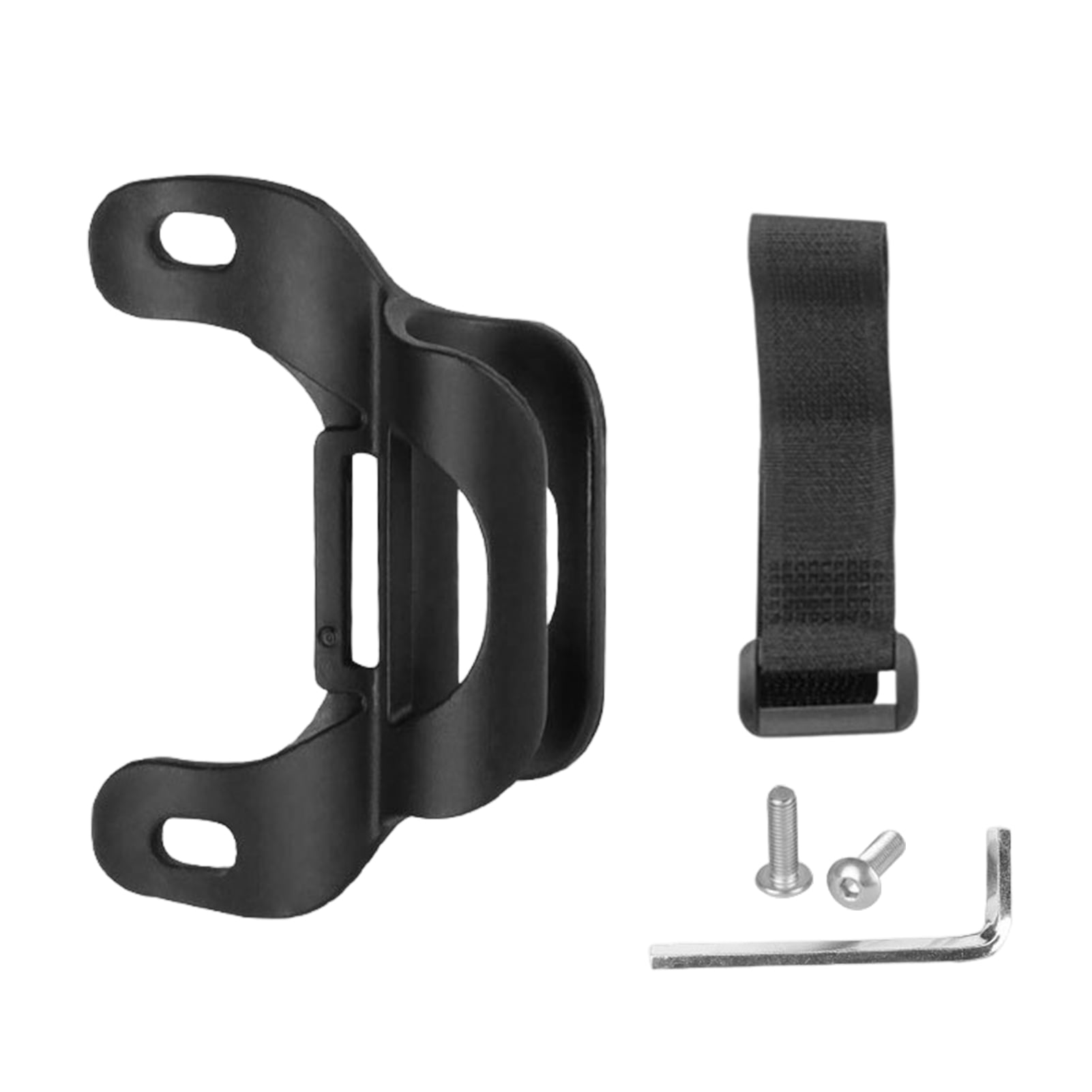 Mightlink Bicycle Inflator Holder Sturdy with Screws Wrench Nylon Strap ...