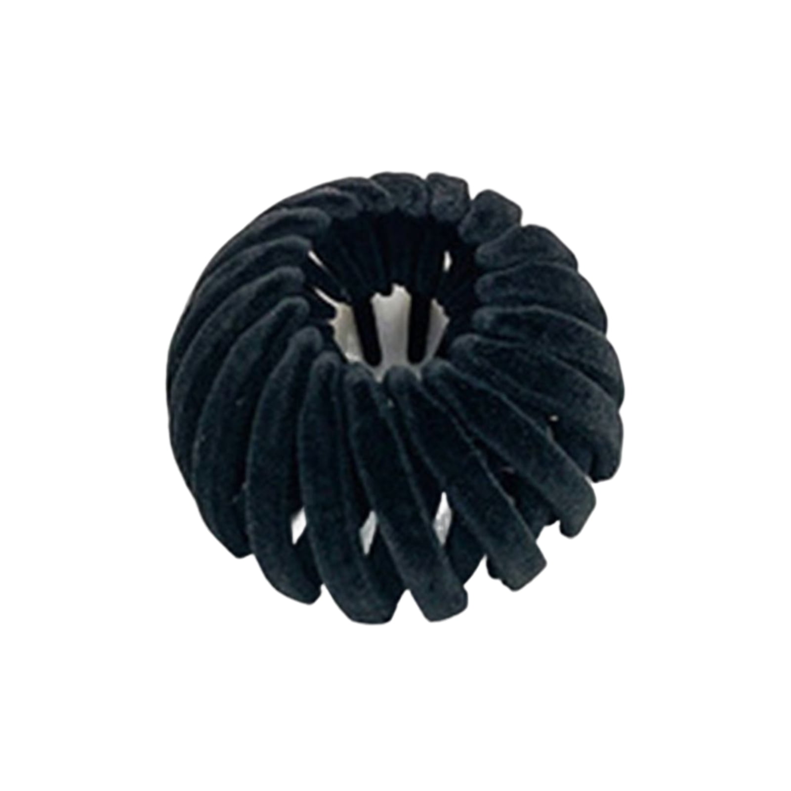 Mightlink Bun Hair Claw Solid Color Bird Net Shape Plastic Expanding ...