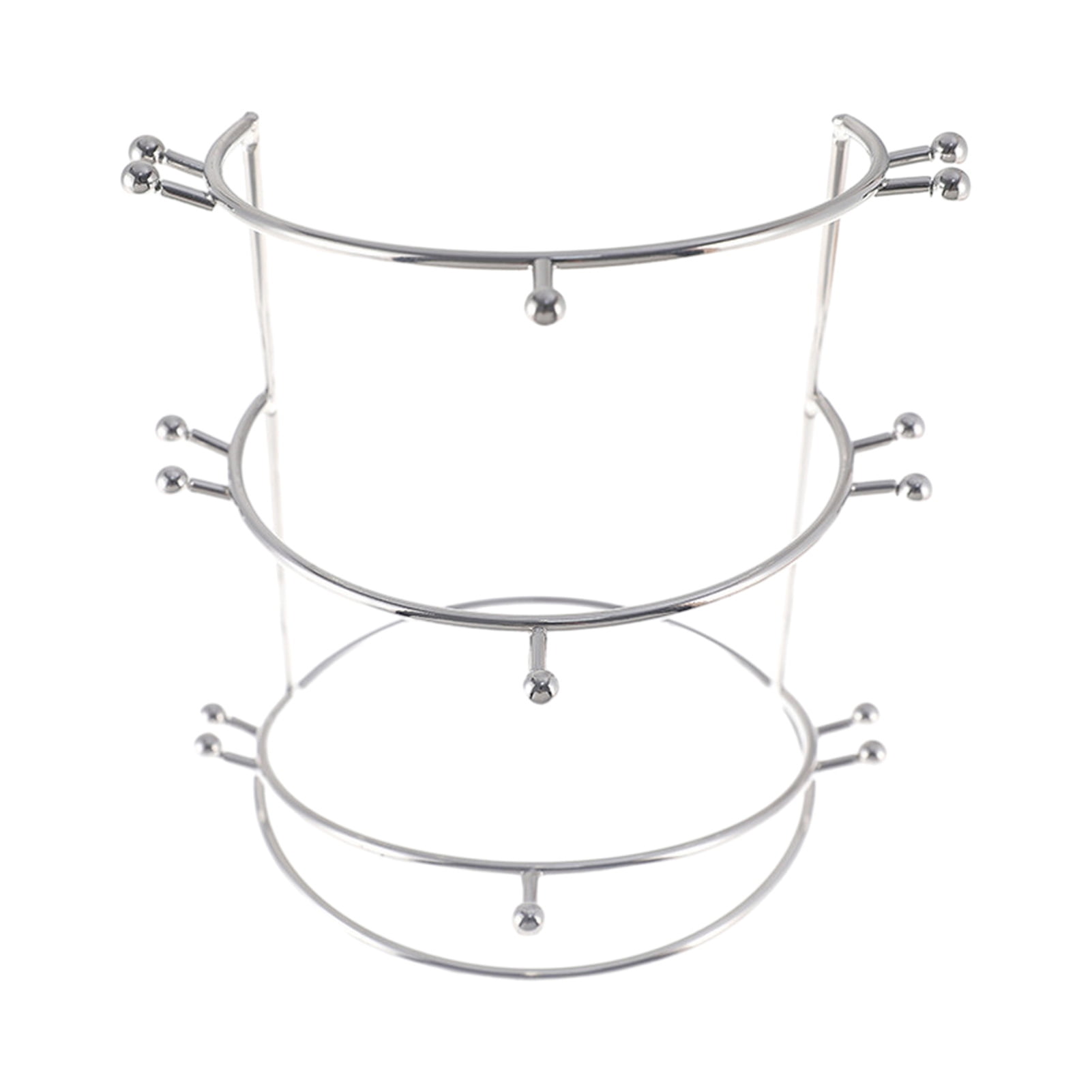 Mightlink Crown Storage Rack Stable Structure Polished Stainless Three ...