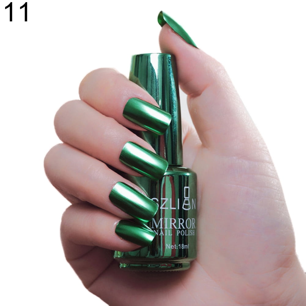 Mightlink Metallic Nail Polish Magic Mirror Effect Chrome Harmless Long ...