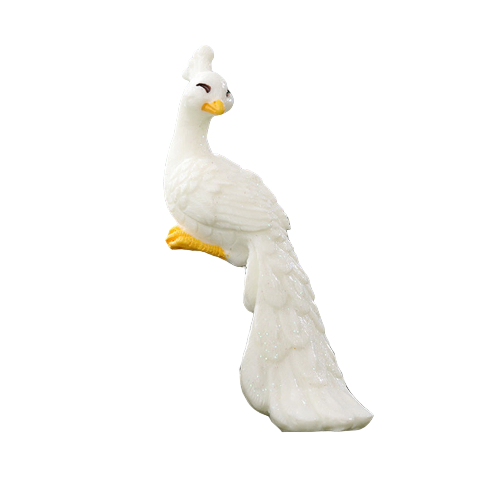 Mightlink Peacock Ornament Decorative Realistic Hand-crafted Photo ...