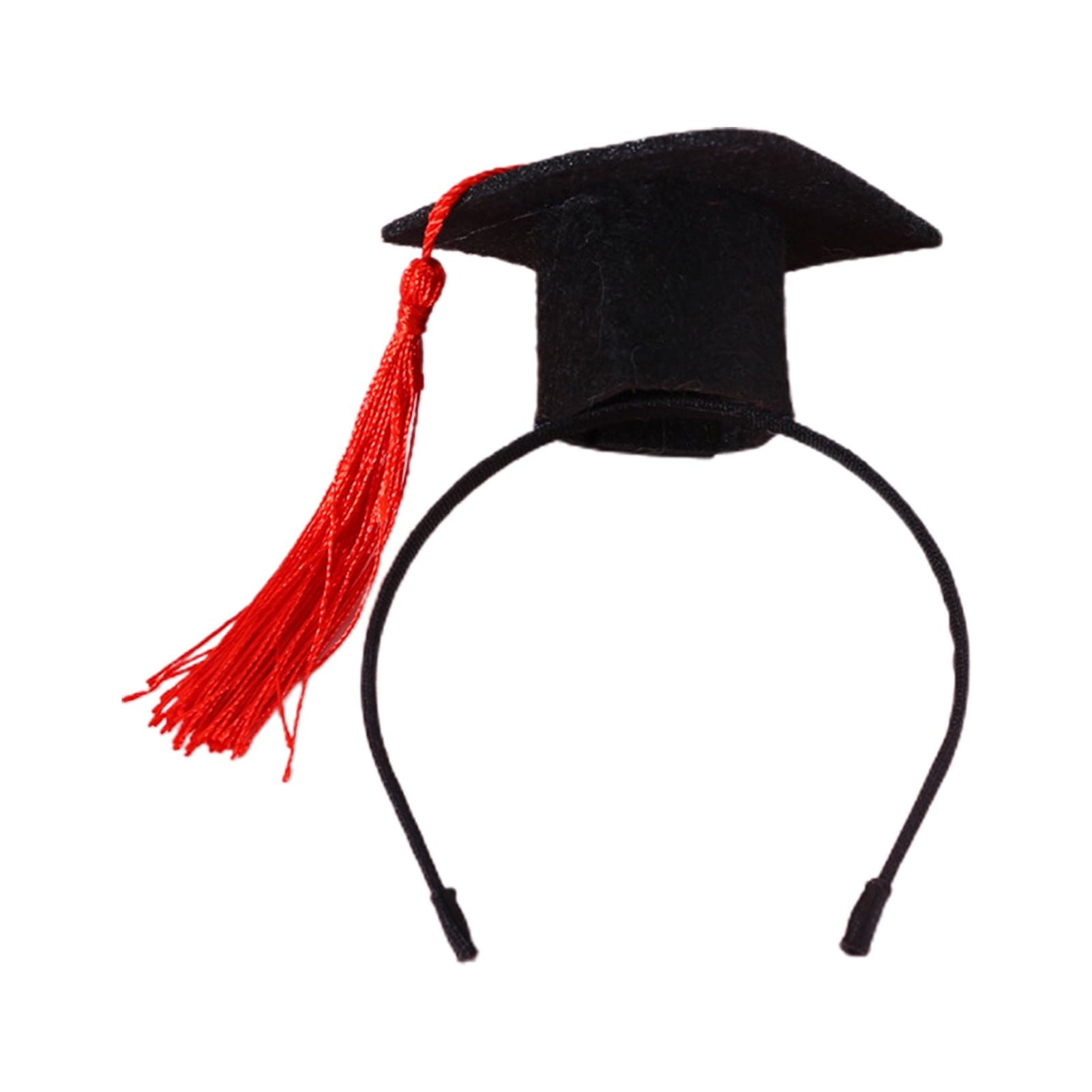 Mightlink Pet Graduation Cap Tassel Design Super Soft Easy-wearing ...