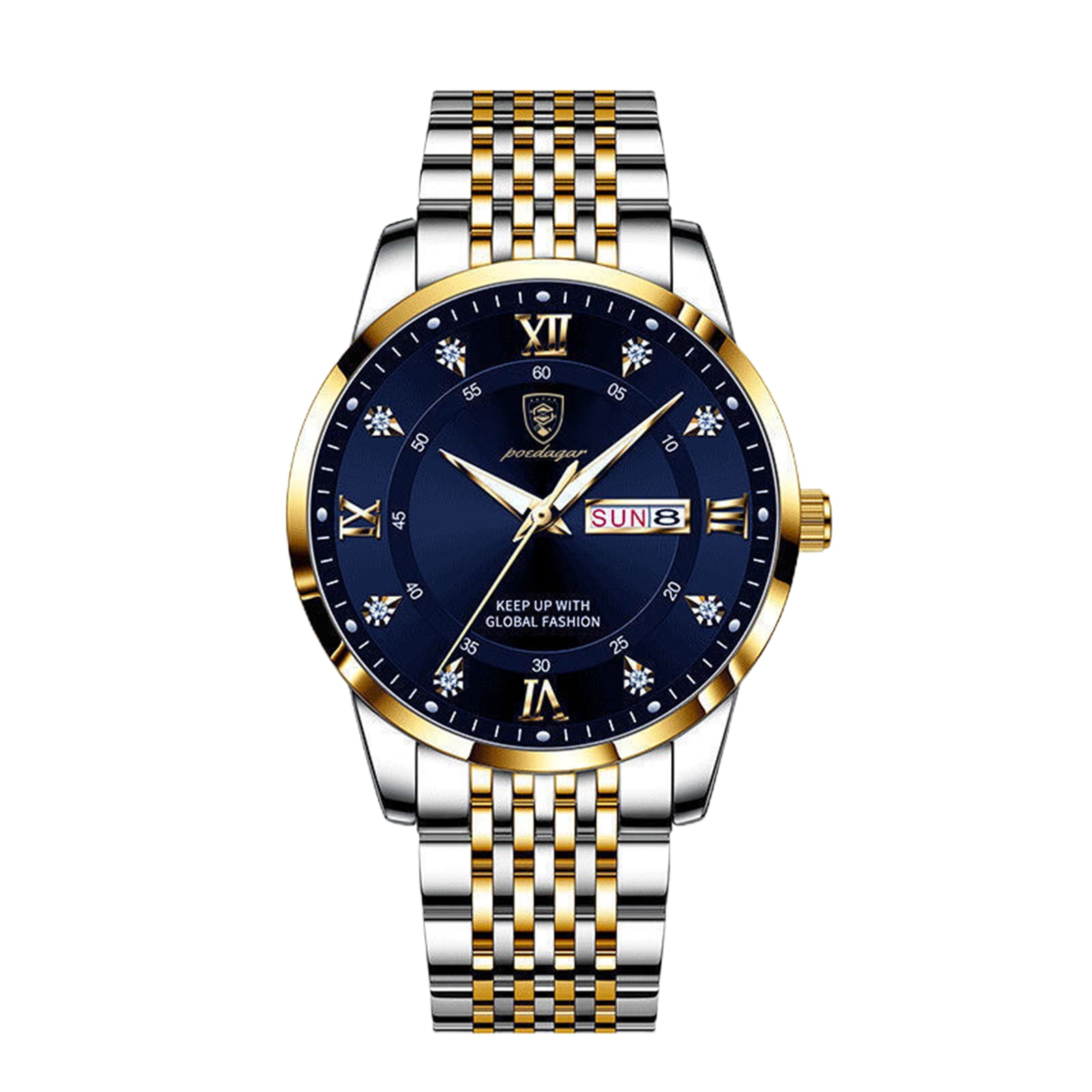 Mightlink Quartz Watch Pointer Design Butterfly Buckle Round Dial ...