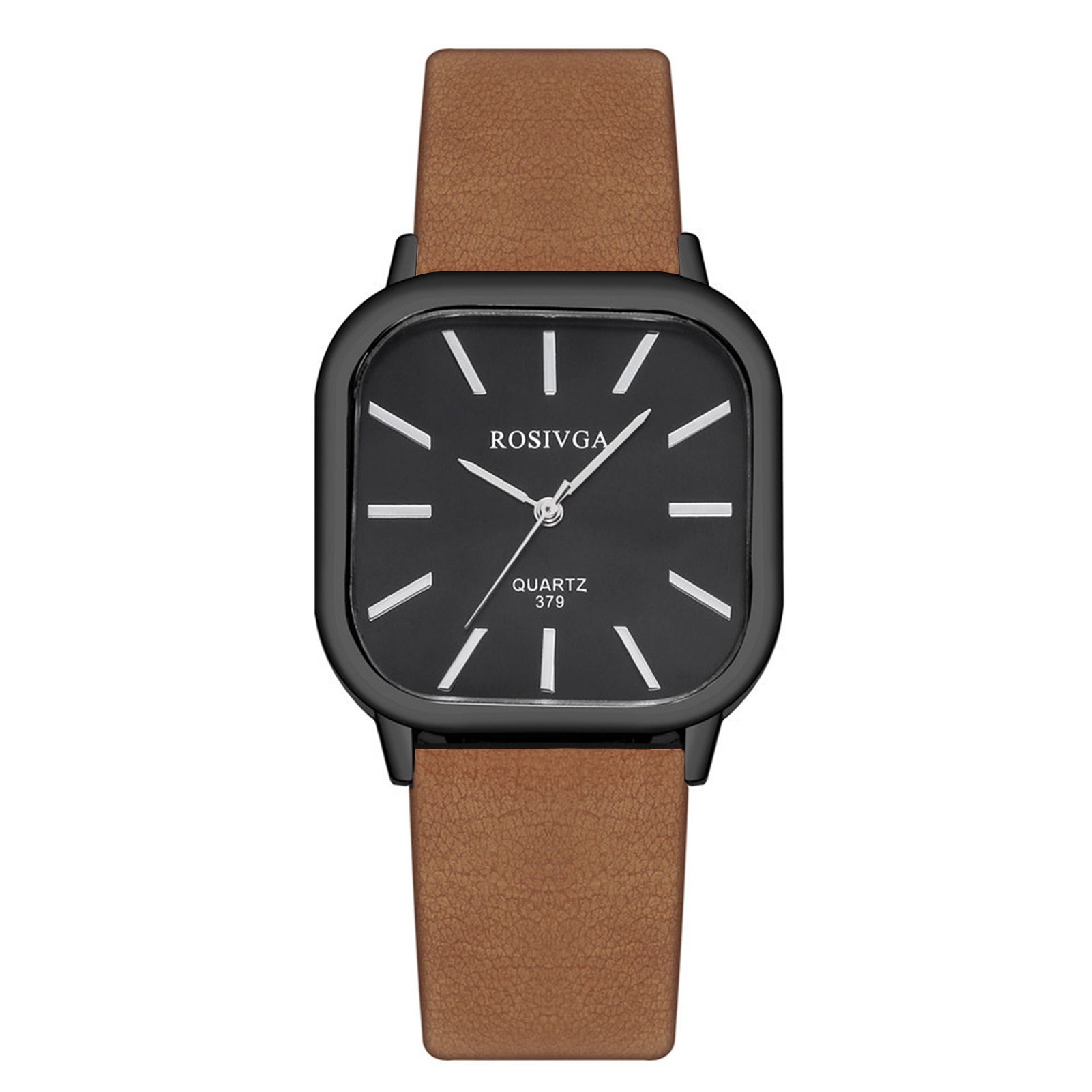 Mightlink Square Quartz Watch Simple Elegant Adjustable Men Lady ...