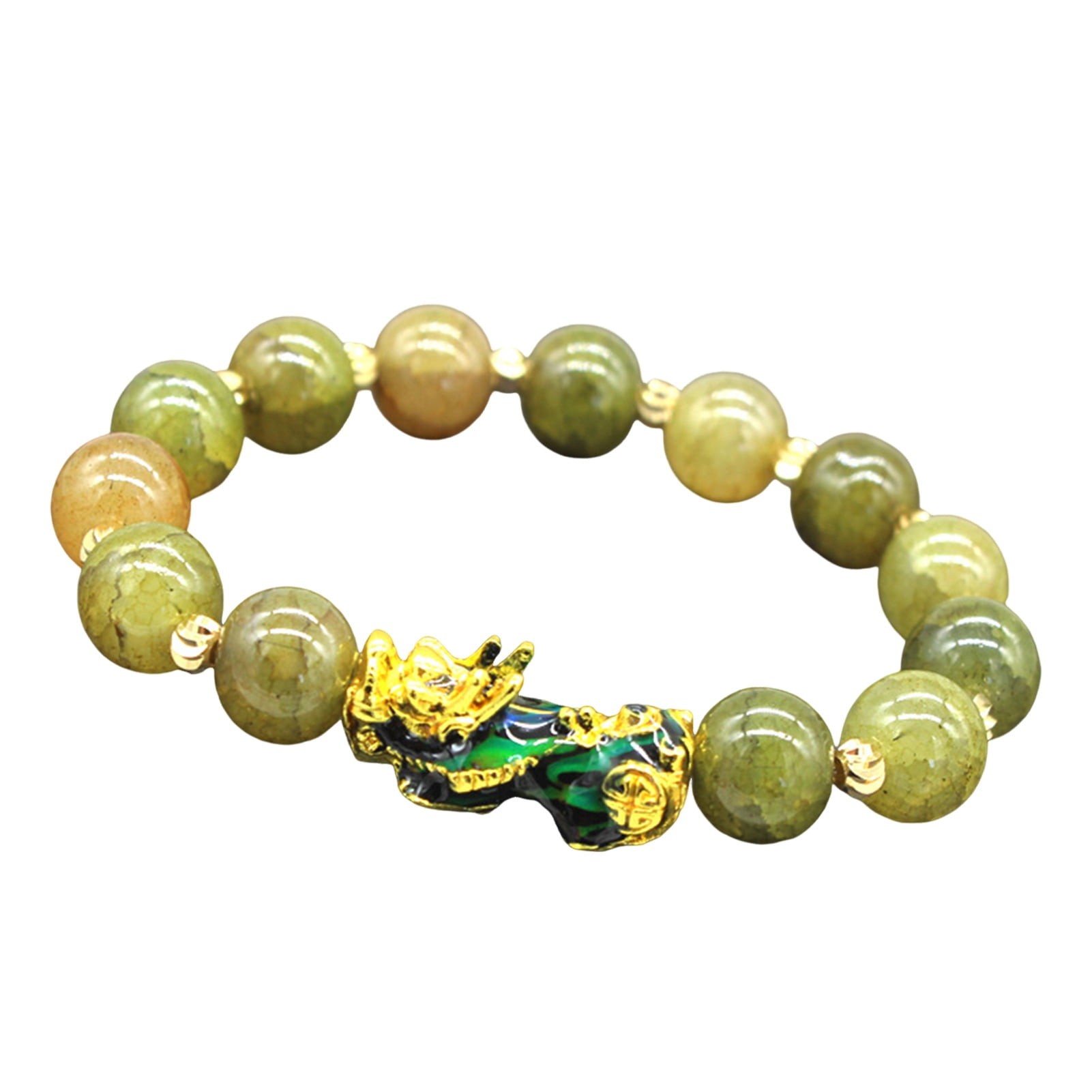 Mightlink Unisex Bracelet Pixiu Smooth Vintage Feel Temperature Color ...