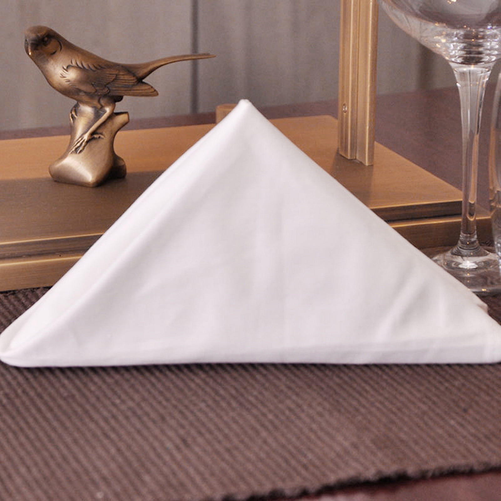 Mightlink Western Napkin Wear-resistant Elegant Cotton Satin Table ...