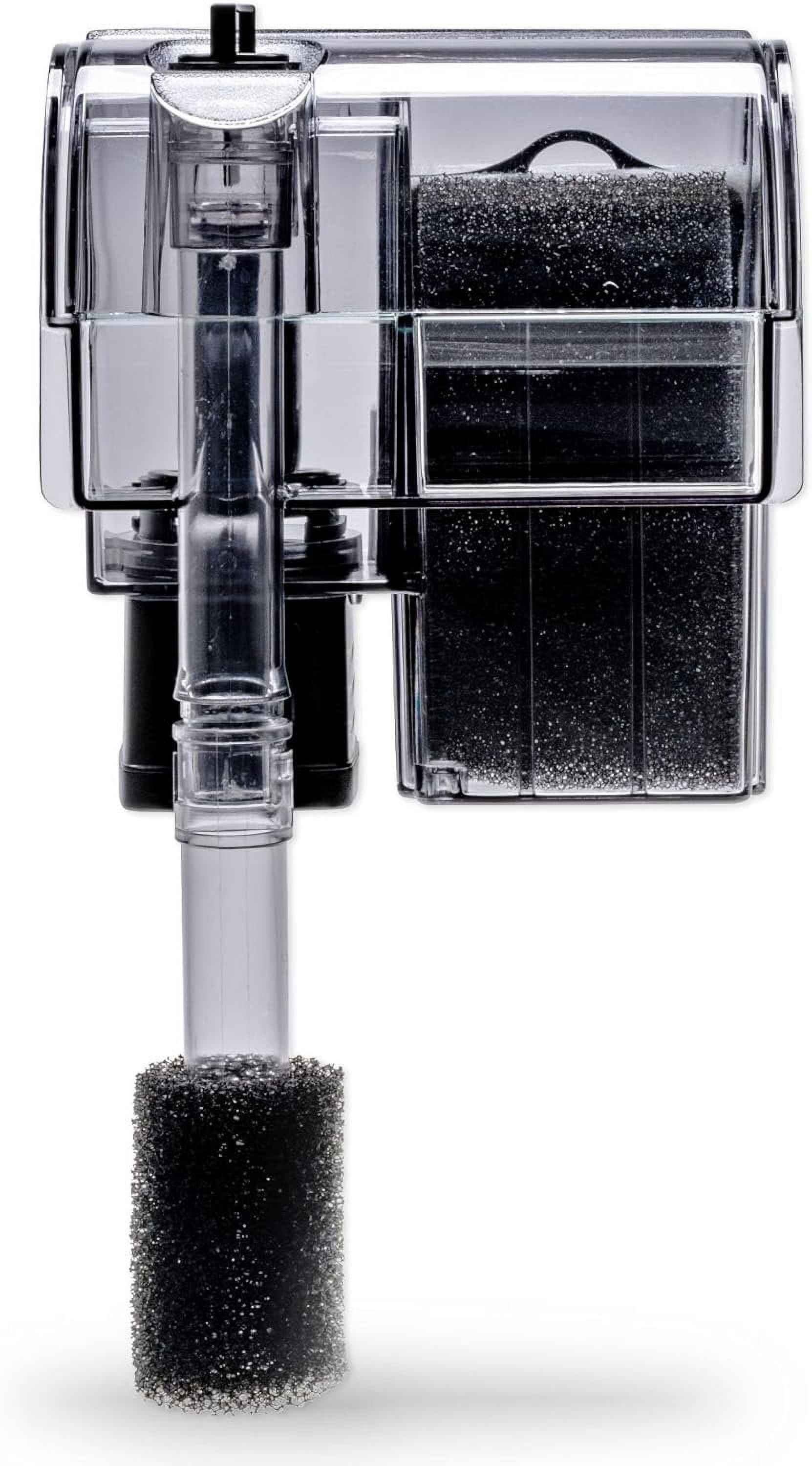 Mighty Aquarium Hang On Back Filter - Aquarium HOB Filter - Adjustable ...