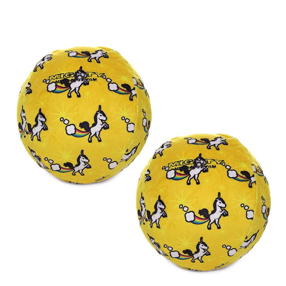 Mighty Ball Large Unicorn, 2-Pack Dog Toys - Walmart.com
