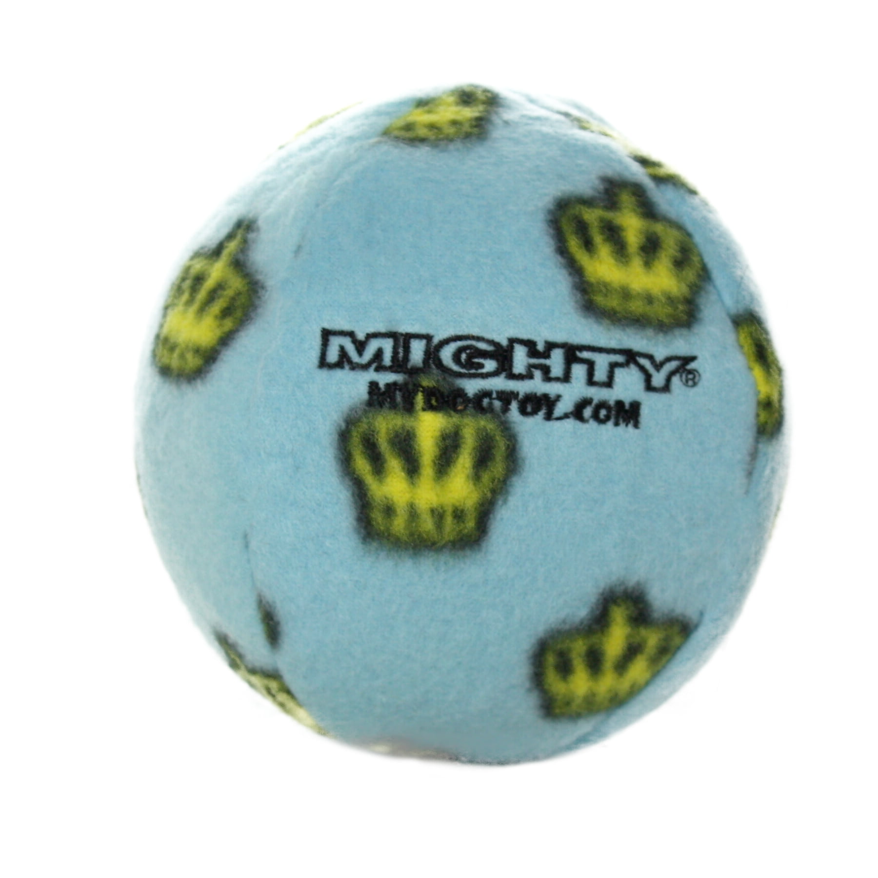 Mighty Ball Medium Blue-Durable Ball, Squeaky Plush Dog Toy - Walmart.com