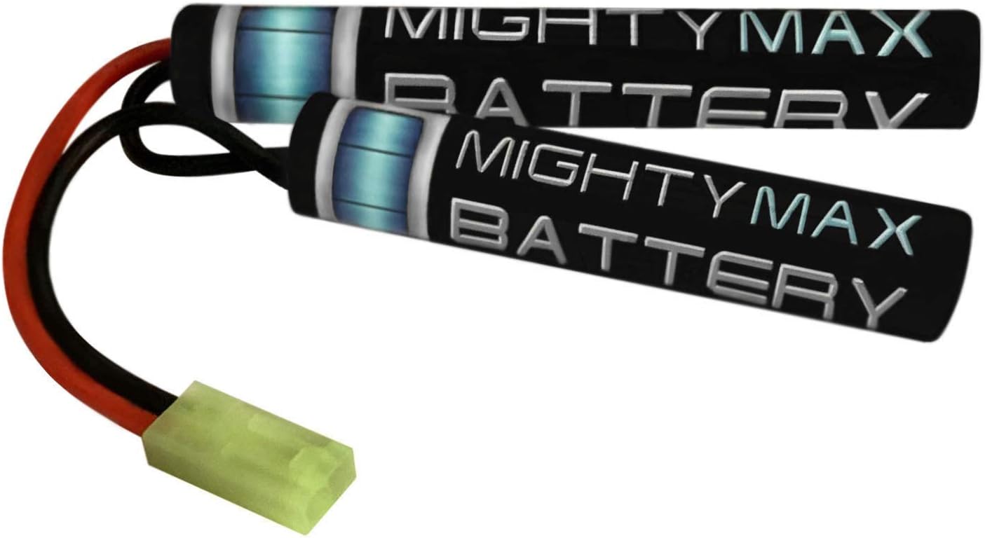 Mighty Battery 8.4V 1600mAh Replaces HK VFC Airsoft HK416 CQB Rifle ...