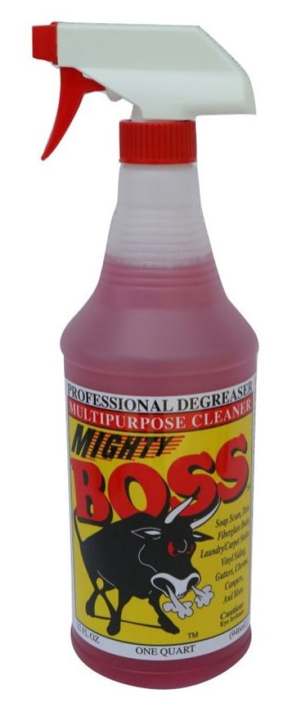 Mighty Boss 11MB6 Multi-Purpose Cleaner and Degreaser 1 qt. - Walmart.com