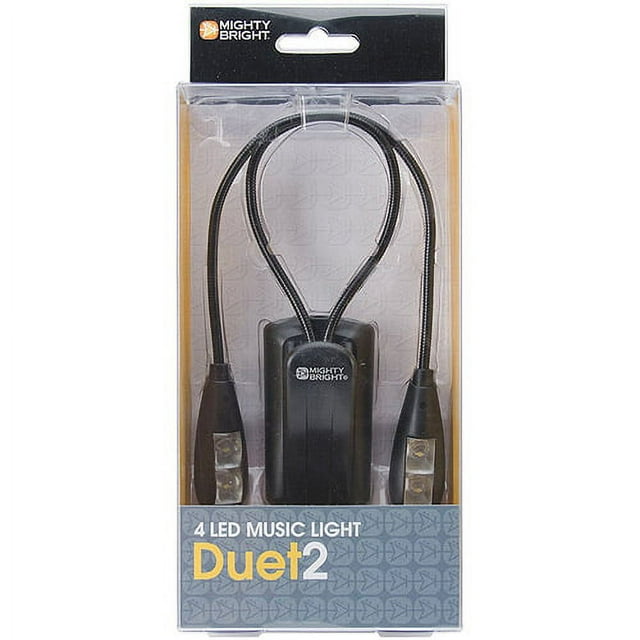 Free Shipping! Mighty Bright Duet 2 LED Flexible Clip Music Light for ...