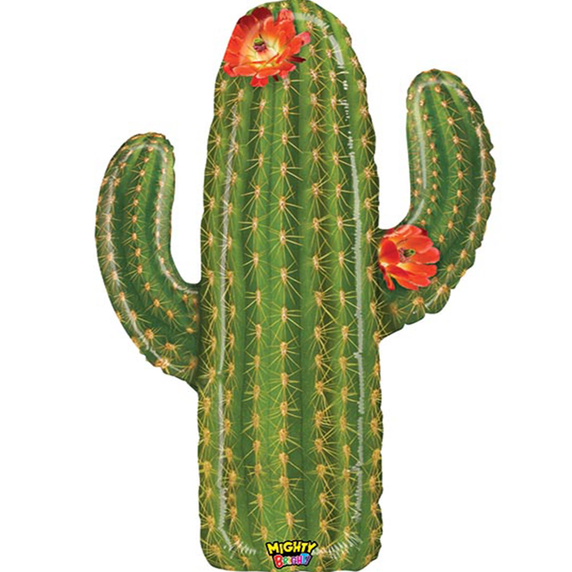 Mighty Cactus 41 Inch Foil Mylar Balloon [35883] - Walmart.com