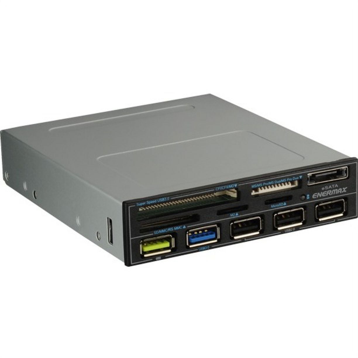 Mighty Charger ECR301 Flash Reader/USB Hub Combo - Walmart.com