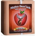 Mighty Deer Lick 25 lb. Mineral Sweet Apple Block Deer Attractant ...