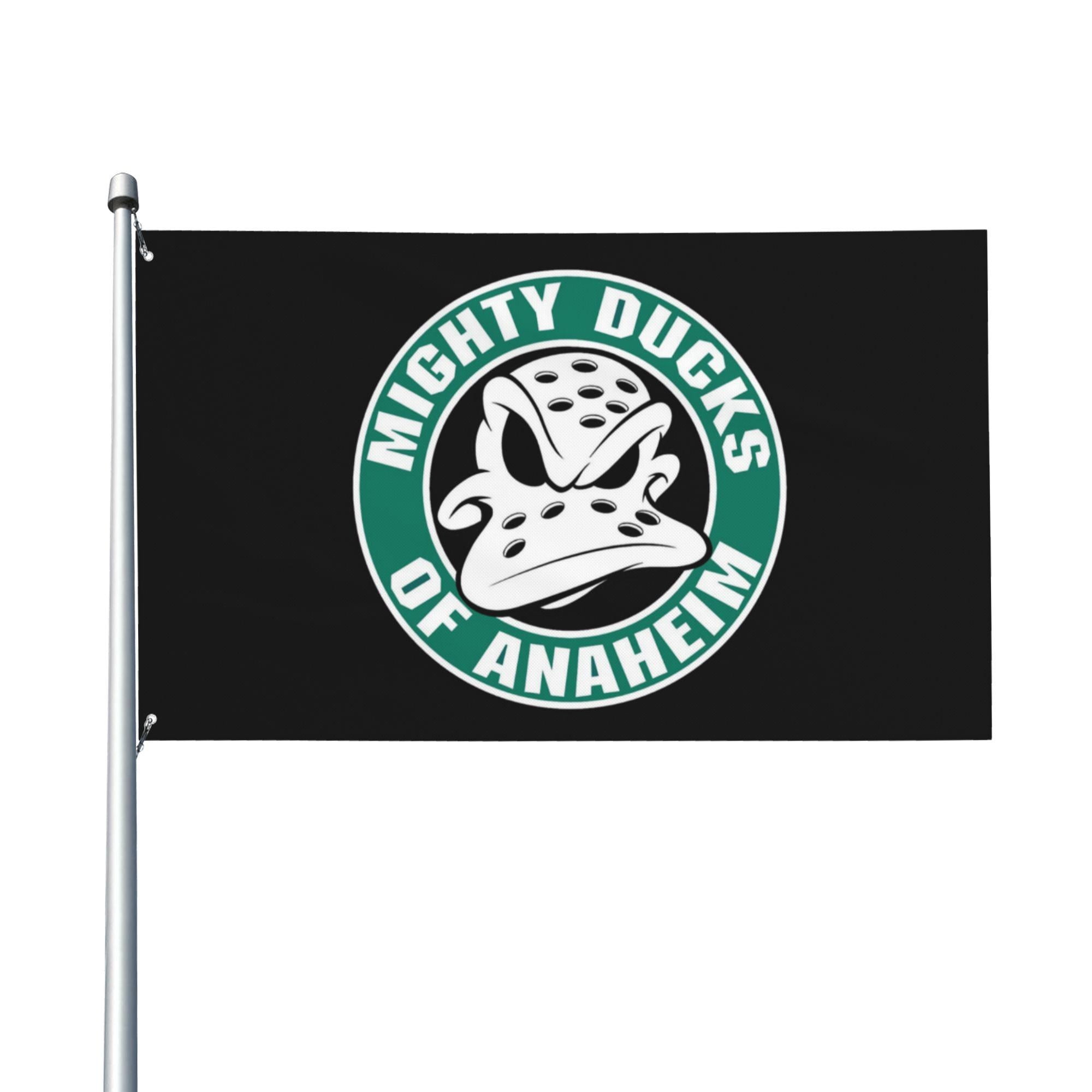 Mighty Ducks of Anaheim Logo Flag Home Garden Flag Banner Breeze Banner ...