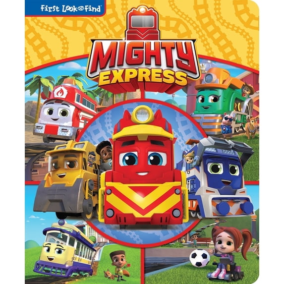 Mighty Express: First Look and Find, (Board Book) - Walmart.com