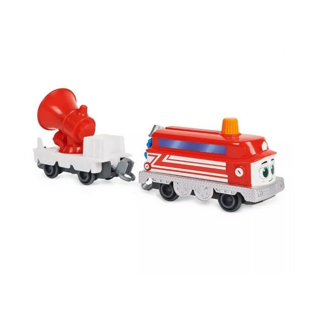 Mighty Express Flicker Fire Engine Train with Articulated Tool and ...