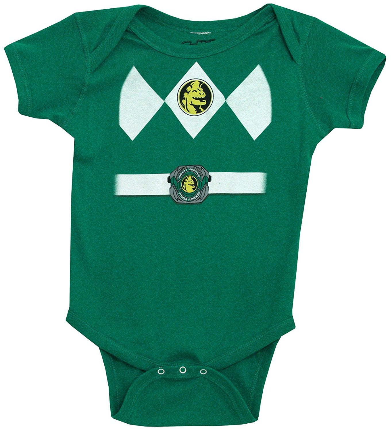 Power Rangers Infant Toddler Green Ranger Onesie Costume Romper, Mighty ...
