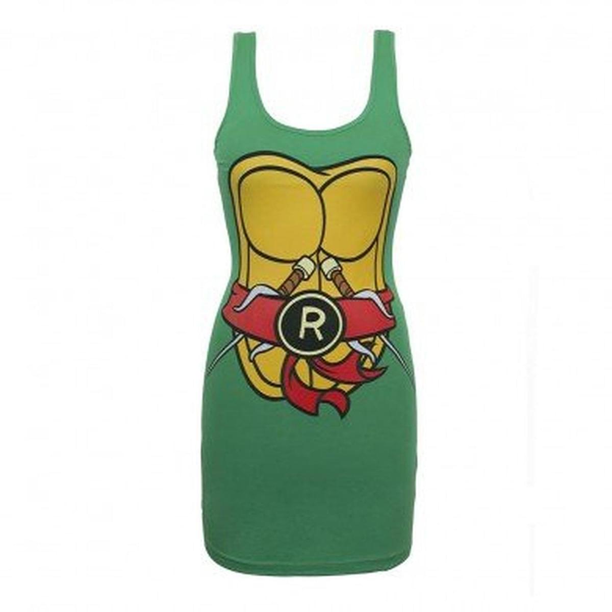 Mighty Fine Teenage Mutant Ninja Turtles Raphael Costume Tank Dress ...