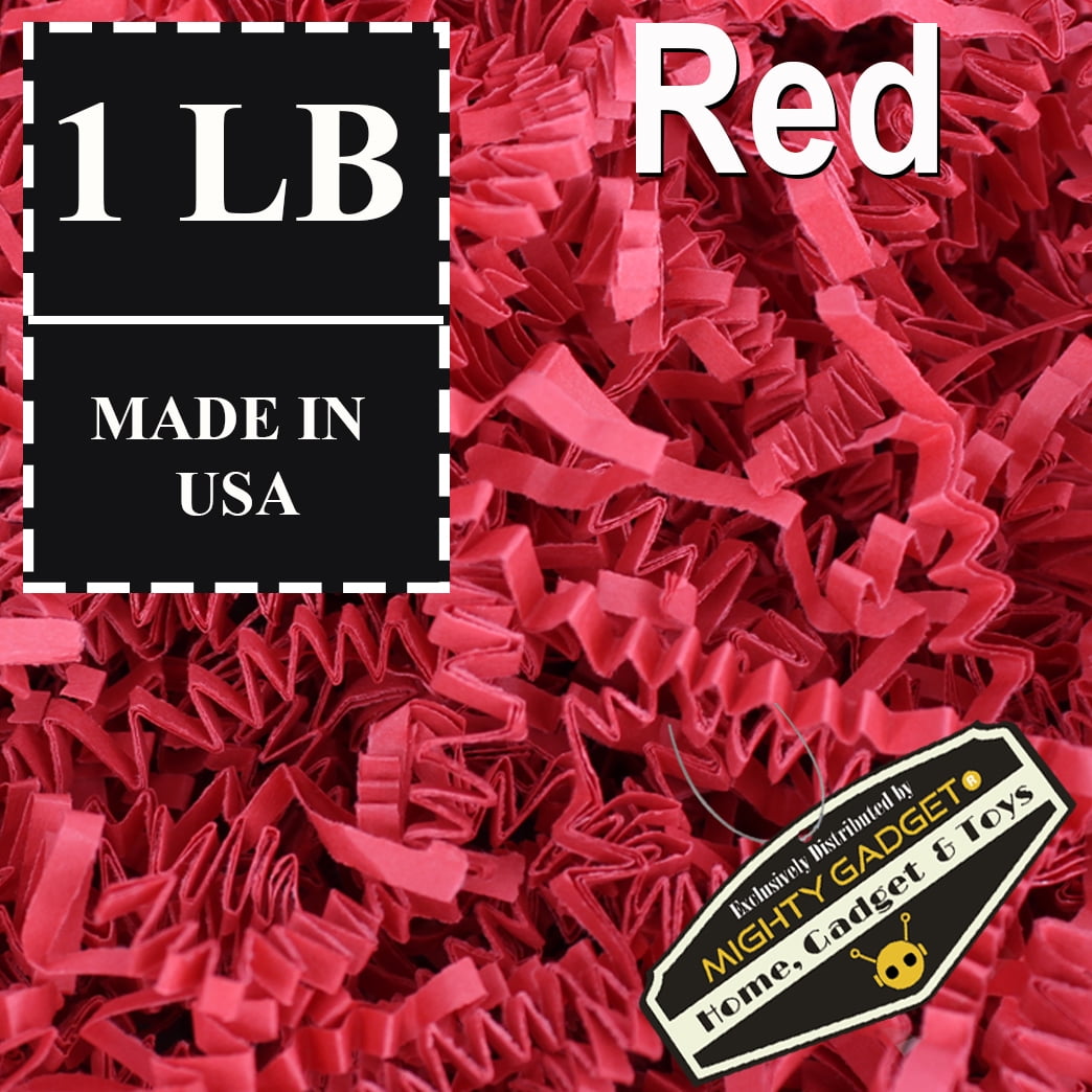 Mighty Gadget Crinkle Cut Shredded Paper Filling for Gift Wrapping ...