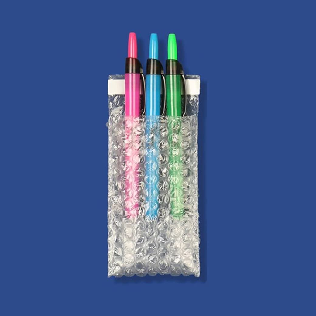 Mighty Gadget 300 Packs 3x5 inch Self-Seal Clear Bubble Cushion Pouches ...