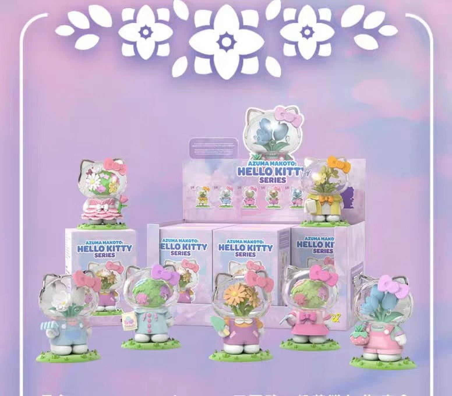 Mighty Jaxx Hello Kitty And Flowers Series Cute Blind Box Tabletop
