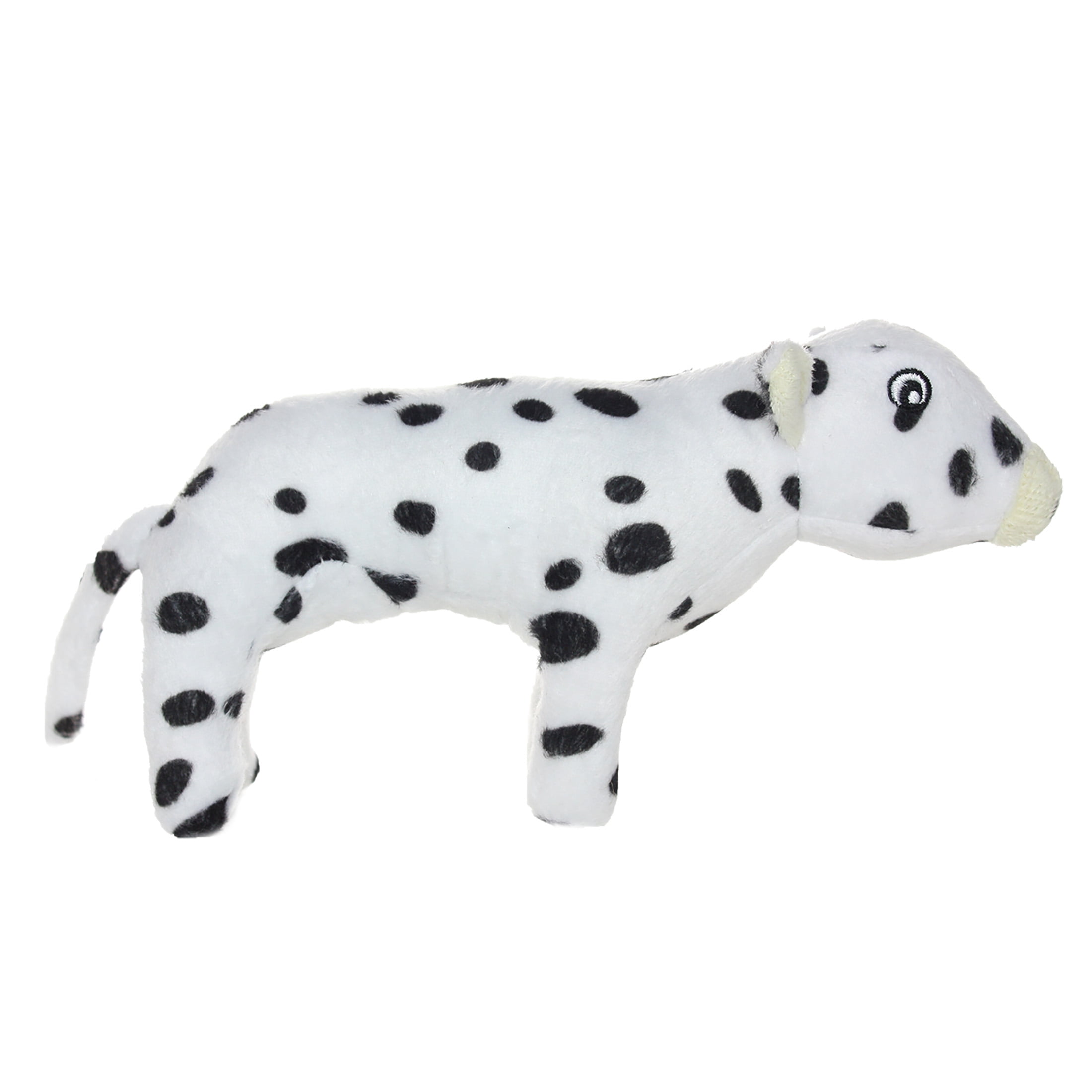 Mighty Jr Farm Cow Durable Plush Squeaky Dog Toy - Walmart.com
