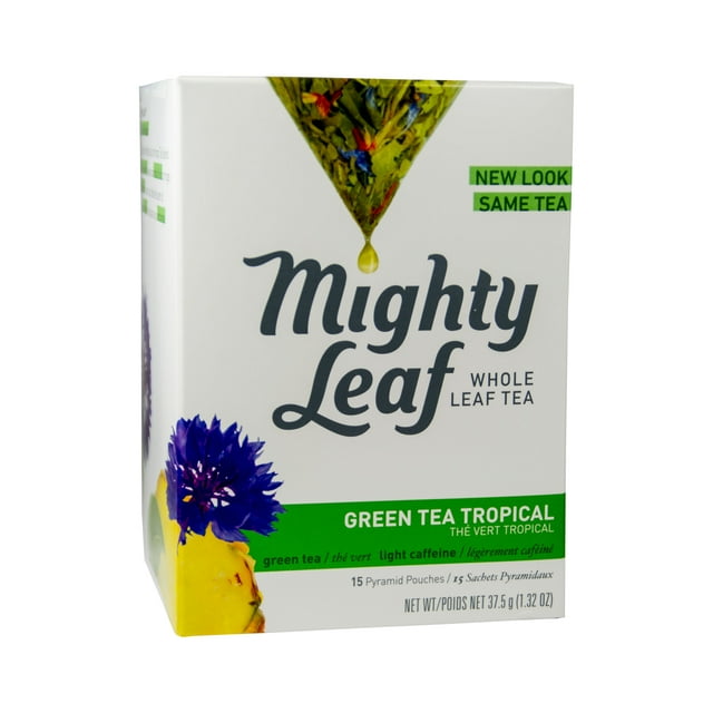 Mighty Leaf Tea Green Tea Tropical - 15 CT - Walmart.com